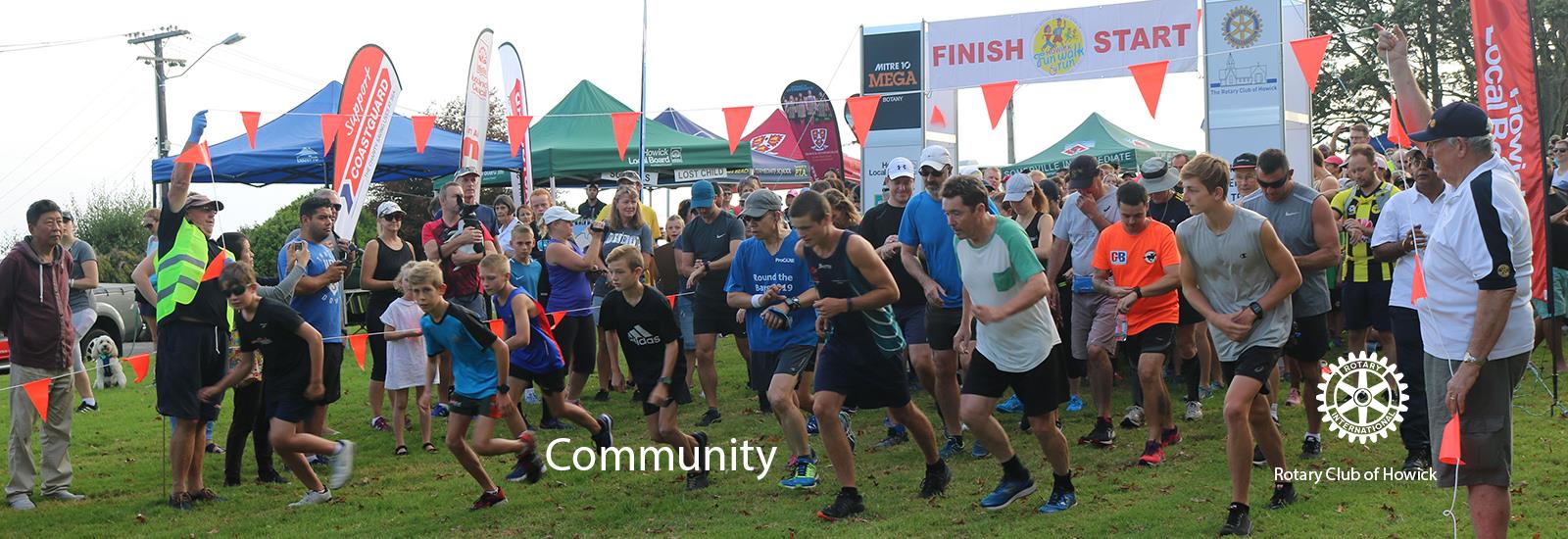 Howick Fun Walk Run | Rotary Oceania