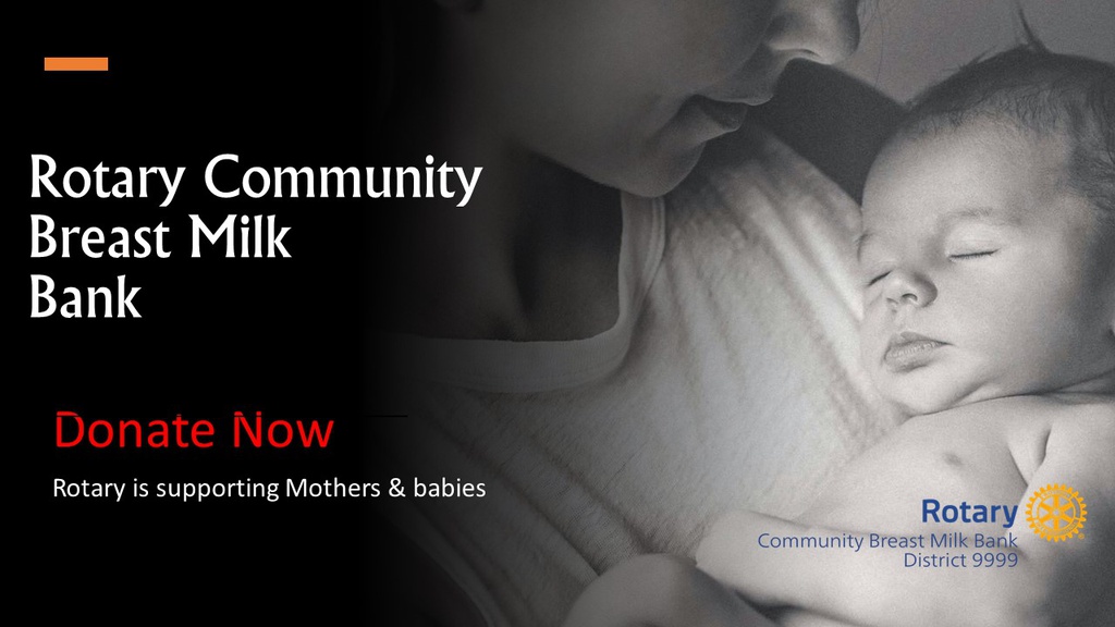 Rotary Community Breast Milk Bank | Rotary Oceania
